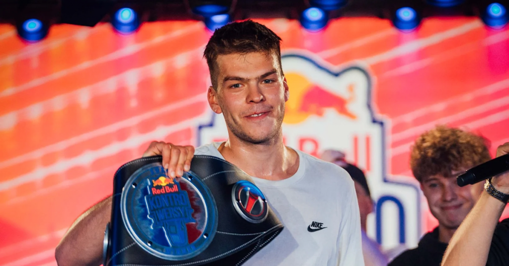 Raper z Olsztyna nalepszy we Freestyle'owej bitwie Red Bull KontroWersy